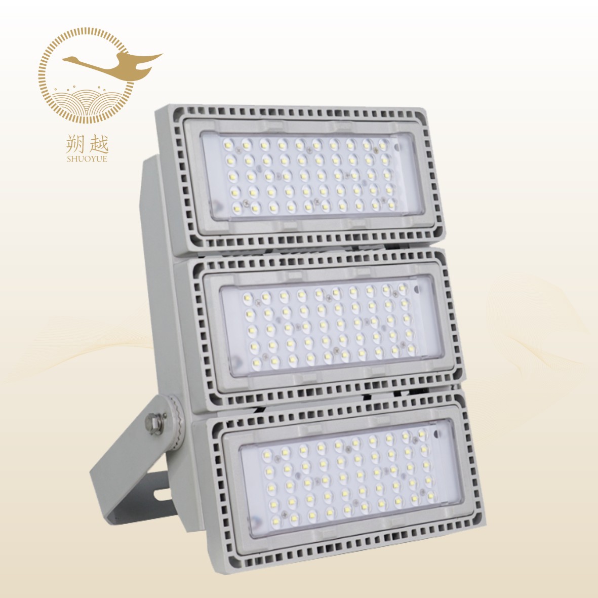 高顶防眩泛光灯 300W固定式LED照明灯-环保在线